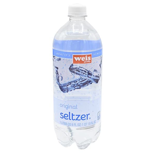 Amazon.com: Weis Quality, Seltzer Original, 33.8 Fl Oz : Grocery ...
