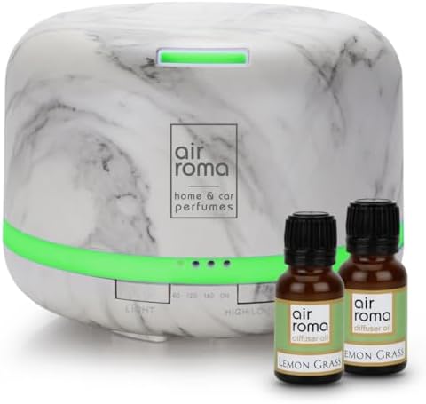 Aroma Essential Oil Diffusers Humidifier with Remote, 500ml Diffusers ...