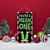 Amazon.com: 12" - "You're A Mean One" Wooden Christmas Monster Wall ...