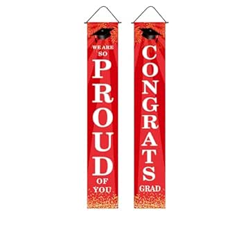 Make memories count with our couplets banner for the graduation season (180 x 30 cm). JoQ718 (B ...