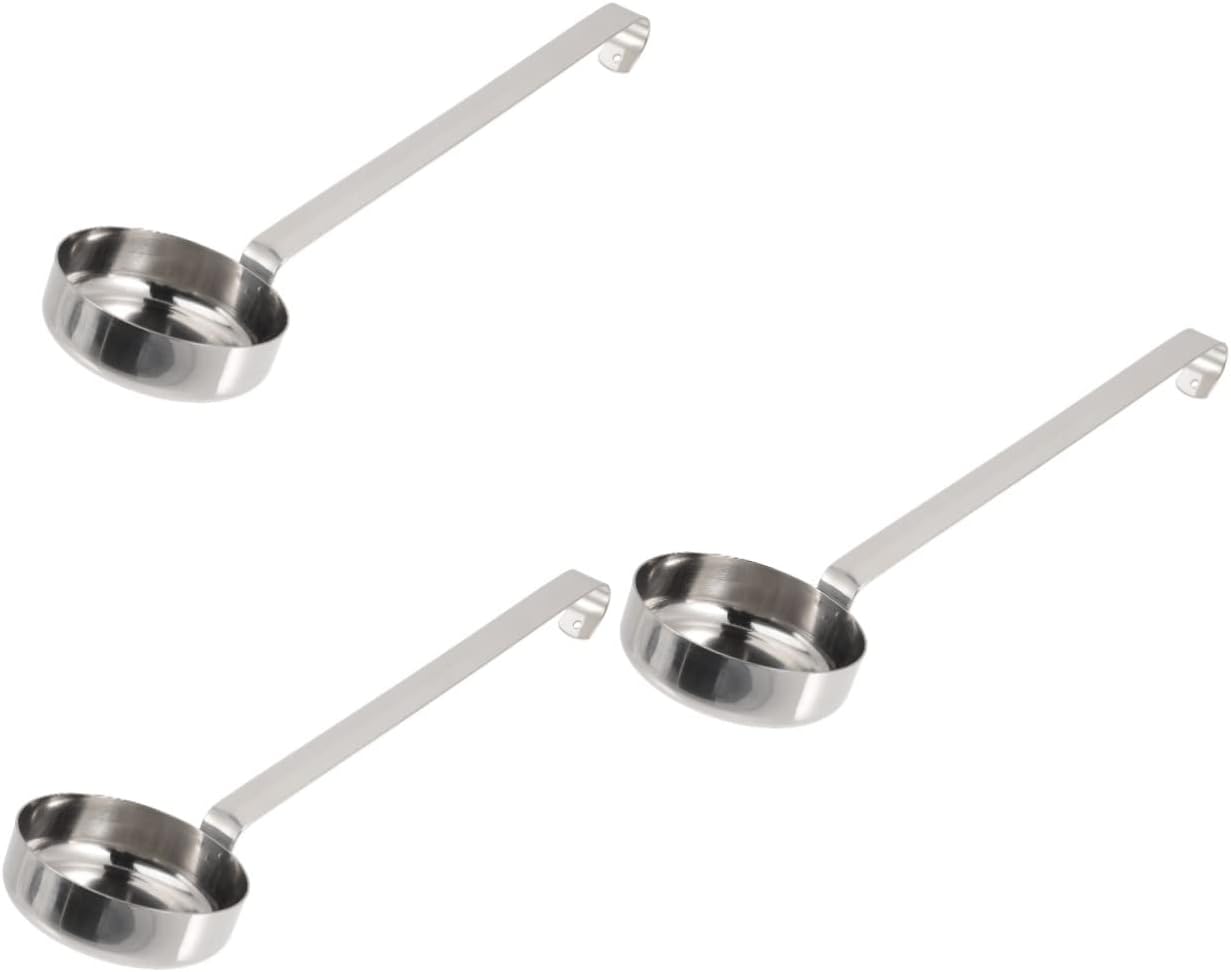 Amazon.com: CIYODO 3pcs Pizza Sauce Spoon Food Portioner Spoon Flat ...