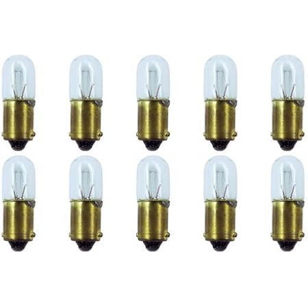 CEC Industries #757 Bulbs, 28 V, 2.24 W, BA9s Base, T-3.25 shape (Box ...