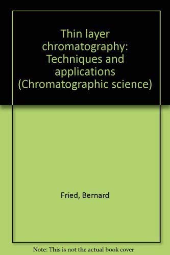 Thin Layer Chromatography Techniques And Applications Chromatographic Science Desertcart India