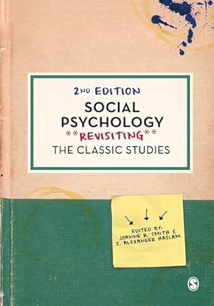 Amazon.com: Social Psychology: Revisiting the Classic Studies ...