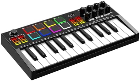Novation Launchkey Mini 25 [MK4] — Portable 25 Mini-Key, USB, MIDI ...