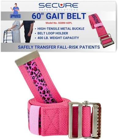 Amazon.com: Gait Belt by LiftAid - Stylish Patient Walking and Transfer ...