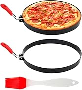Amazon.com: 2pcs 8” Pancake Ring Stainless Steel Omelet Ring Large Corn ...