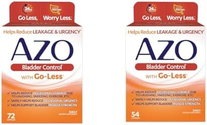 Amazon.com: AZO Bladder Control with Go-Less for Urgency & Leakage ...