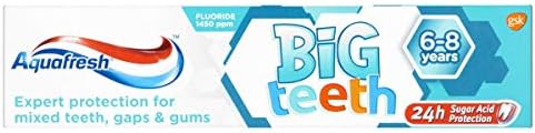 Amazon.com : Aquafresh My Big Teeth Toothpaste 6 Years+ (50ml) : Health ...