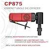 Chicago Pneumatics CP875 90 Degree Angled Die Grinder, 1/4-Inch ...