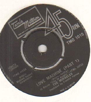 Amazon.com: MIRACLES - LOVE MACHINE - 7 inch vinyl / 45: CDs & Vinyl