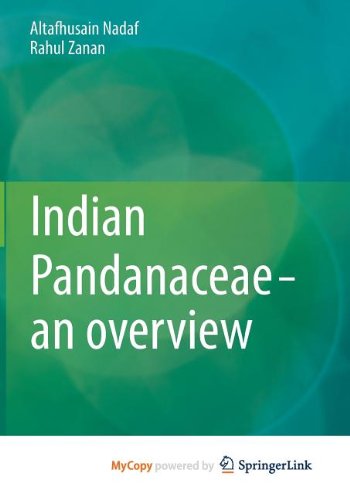 Indian Pandanaceae - an overview: Nadaf, Altafhusain, Zanan, Rahul ...