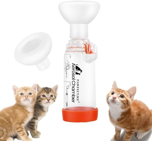 Amazon.com : PAWFECTJEE Upgraded Cat Inhaler Spacer with 2 Silicone ...