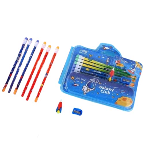 Buy Partywala Space Theme Stationery set Pack Of 9Pcs Return Gift Set ...