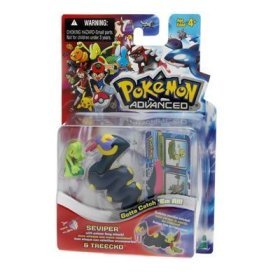 Buy Pokemon Advanced Generation Mini Figure Set Seviper & Treecko ...