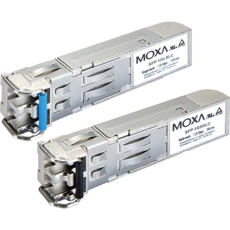MOXA SFP-1GLXLC SFP Interface Module with 1 1000Lx Port, LC Connector ...