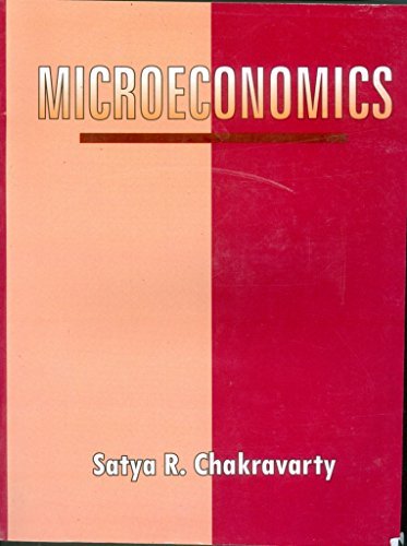 Microeconomics : Satya R. Chakravarty: Amazon.in: Books