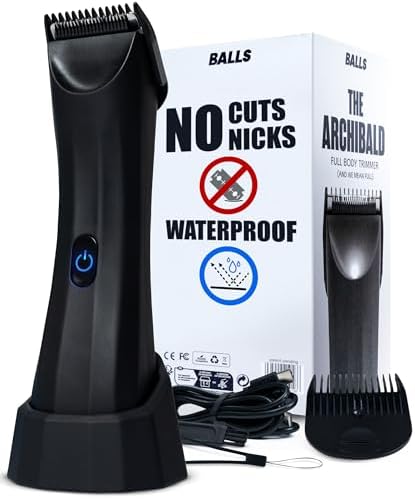 Amazon.com: BALLS V3 The Archibald - Body & Pubic Hair Trimmer for Men ...