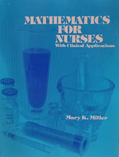 Amazon.com: Mathematics for Nurses With Clinical Applications ...