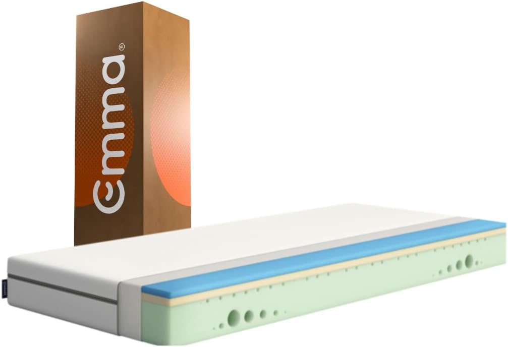 Emma One Mattress, Cold Foam Mattress, 100 x 200 cm, H3 Hardness ...