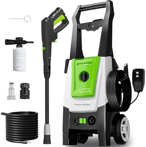 AVA Pressure Washer Easy P40 X-Large Bundle, 120 Bar 390 LPH 1700W ...
