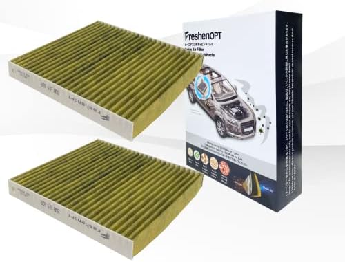 2PACK-FreshenOPT (F-3175C) Premium Cabin Air Filter Fit for Volkswagen ...