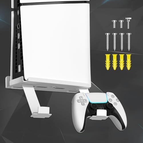Amazon.com: PS5 Wall Mount Kit for PS5 Slim Disc & Digital Edition ...