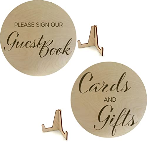 Amazon.com: Wedding Signs for Ceremony and Reception Table - Sign Guest ...