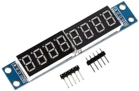 Robojax MAX7219 8 Digit 7-Segment LED Display for Arduino : Amazon.ca ...