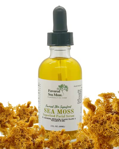 Amazon.com: Favored Sea Moss Hydrating Facial Serum with Golden Sea ...