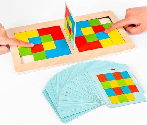 Wooden Tile Puzzle Battle Multiplayer Game for Toddlers, Sliding Tiles ...