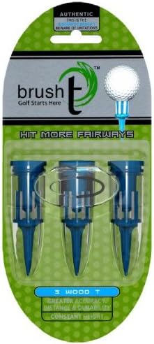 BRUSH-T GOLF TEES - 3 WOOD (3-PACK) : Amazon.co.uk: Sports & Outdoors
