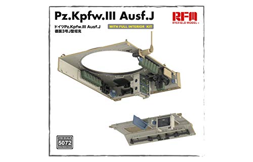 Rye Field Model 1/35 Pz.Kpfw.III Ausf. J Full Interior Kit RM-5072 ...
