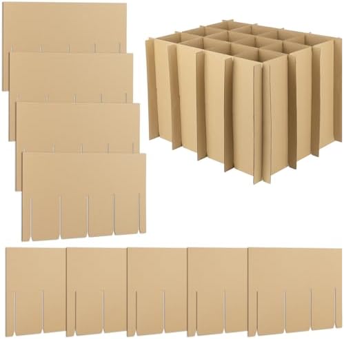 Amazon.com: 13 Sets Moving Box Glasses Divider Kits Cardboard dividers ...