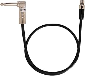 Amazon.com: Shure WA304 2' Instrument Cable, 4-Pin Mini Connector (TA4F ...