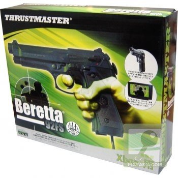 Amazon.com: Thrustmaster Beretta 92FS Light Gun for Microsoft Xbox ...