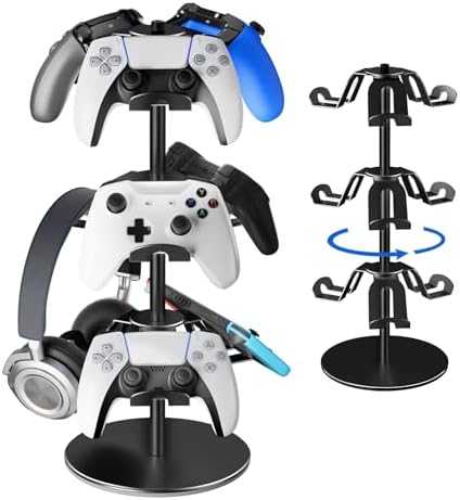 Amazon.com: Kytok Controller Stand 4 Tiers with Cable Organizer for ...