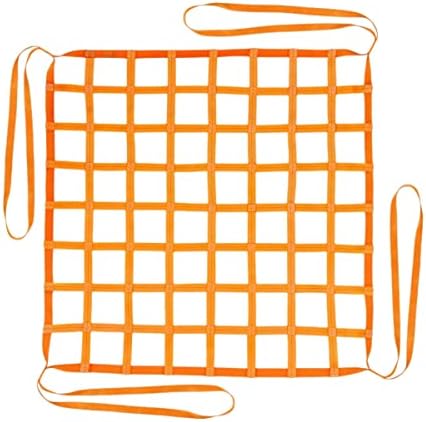 Safety Cargo Lifting Net Straps 1 * 1m Mesh Tear Nylon Sling Hoisting ...