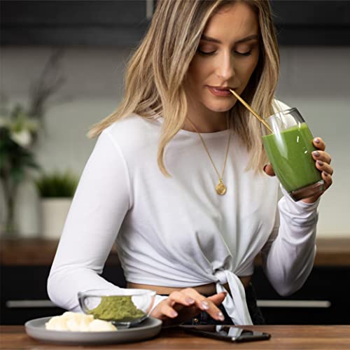 Naturya Organic Green SuperBlend, 250g, Alkalising Superfood Blend for ...