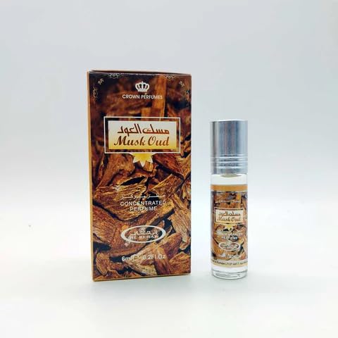 Amazon.com : New Musk Oudh Concentrated Perfume Oil Roll-On, Woody ...