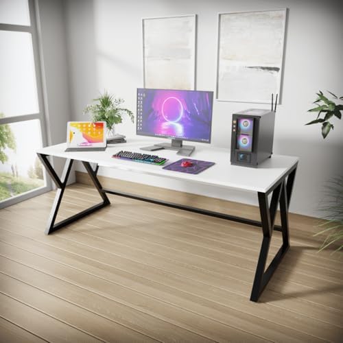 TEKAVO – Double Multi-Utility Office Table Computer Desk for Home ...