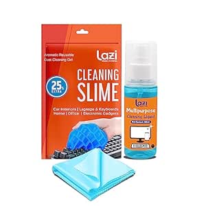 Buy LAZI Combo of 100ml Laptop Screen Cleaning Liquid+Keyboard Cleaning ...
