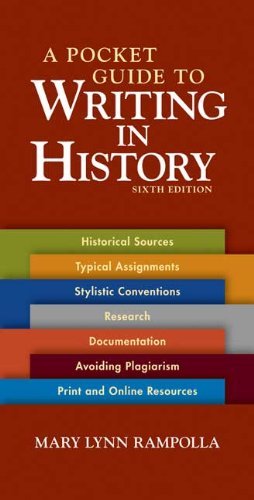 A Pocket Guide to Writing in History 6th Edition (Sixth Edition): Mary ...