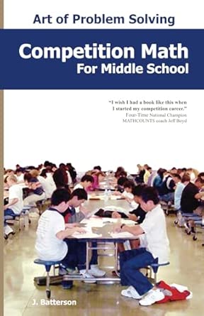 Buy Competition Math: for Middle School Book Online at Low Prices in ...