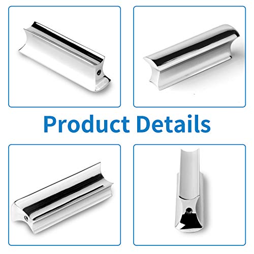Snapklik.com : Stainless Steel Guitar Slide Tone Bar, Standard Pearse ...