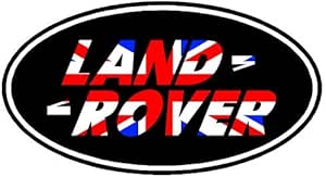 Amazon.com: LightningSigns Union Jack Land Rover Badge Defender td5 ...