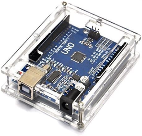 IDUINO Uno R3 Case Enclosure Transparent Clear Computer Box Compatible ...