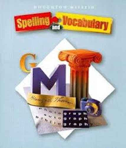 Amazon.com: Houghton Mifflin Spelling and Vocabulary: Level 7: ...