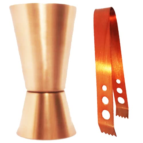 Buy King International Copper 2 Pc Double Peg Measure, Tong,Peg ...