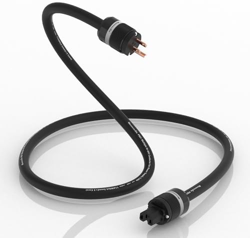 Amazon.com: Monosaudio 11 Gauge Audiophile Power Cable High End Power ...